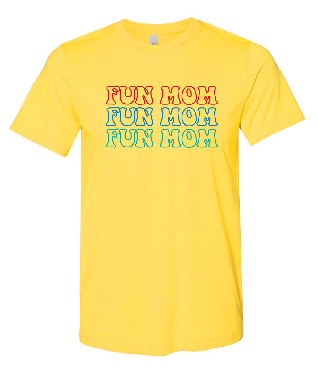 Fun Mom Tee – Pinkie and Black